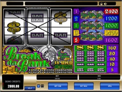 Play Break da Bank Slots Free