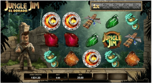 Jungle Jim El Dorado- The animated cute game from Microgaming