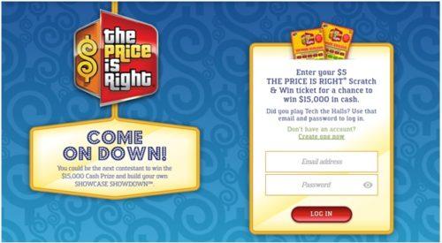 play Price is Right Scratchie in Canada and win million dollars
